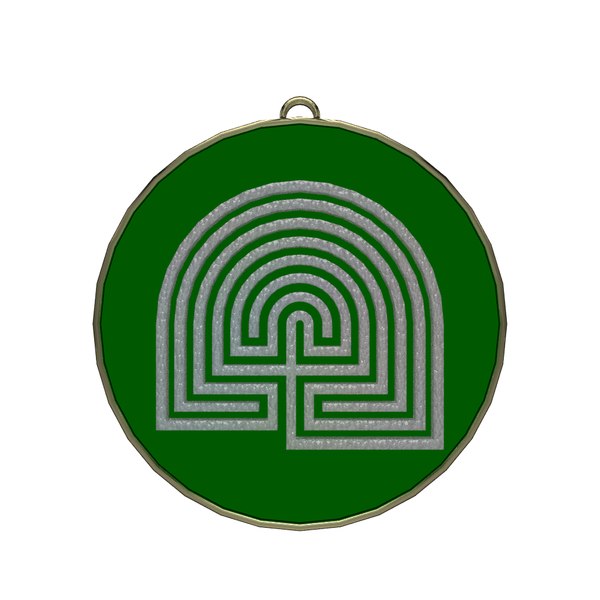 Labyrinth symbol 3D - TurboSquid 1418367