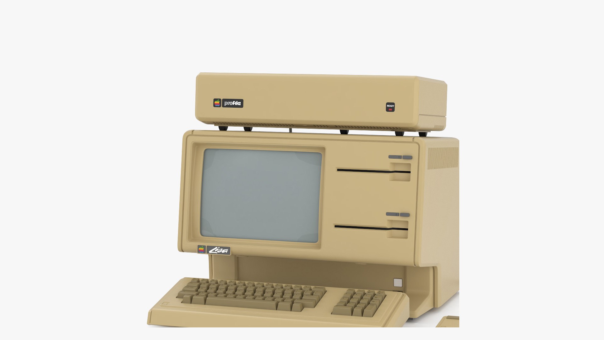 3D Apple Lisa Computer Model - TurboSquid 2197615