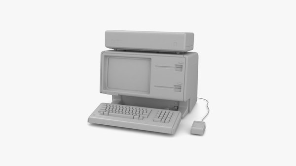 modelo 3d Computadora Apple Lisa - TurboSquid 2197615