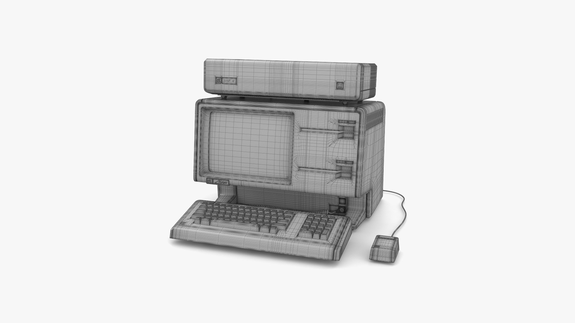 3D Apple Lisa Computer Model - TurboSquid 2197615