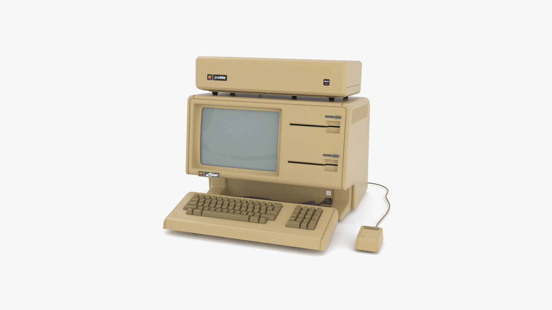 3D Apple Lisa Computer Model - TurboSquid 2197615