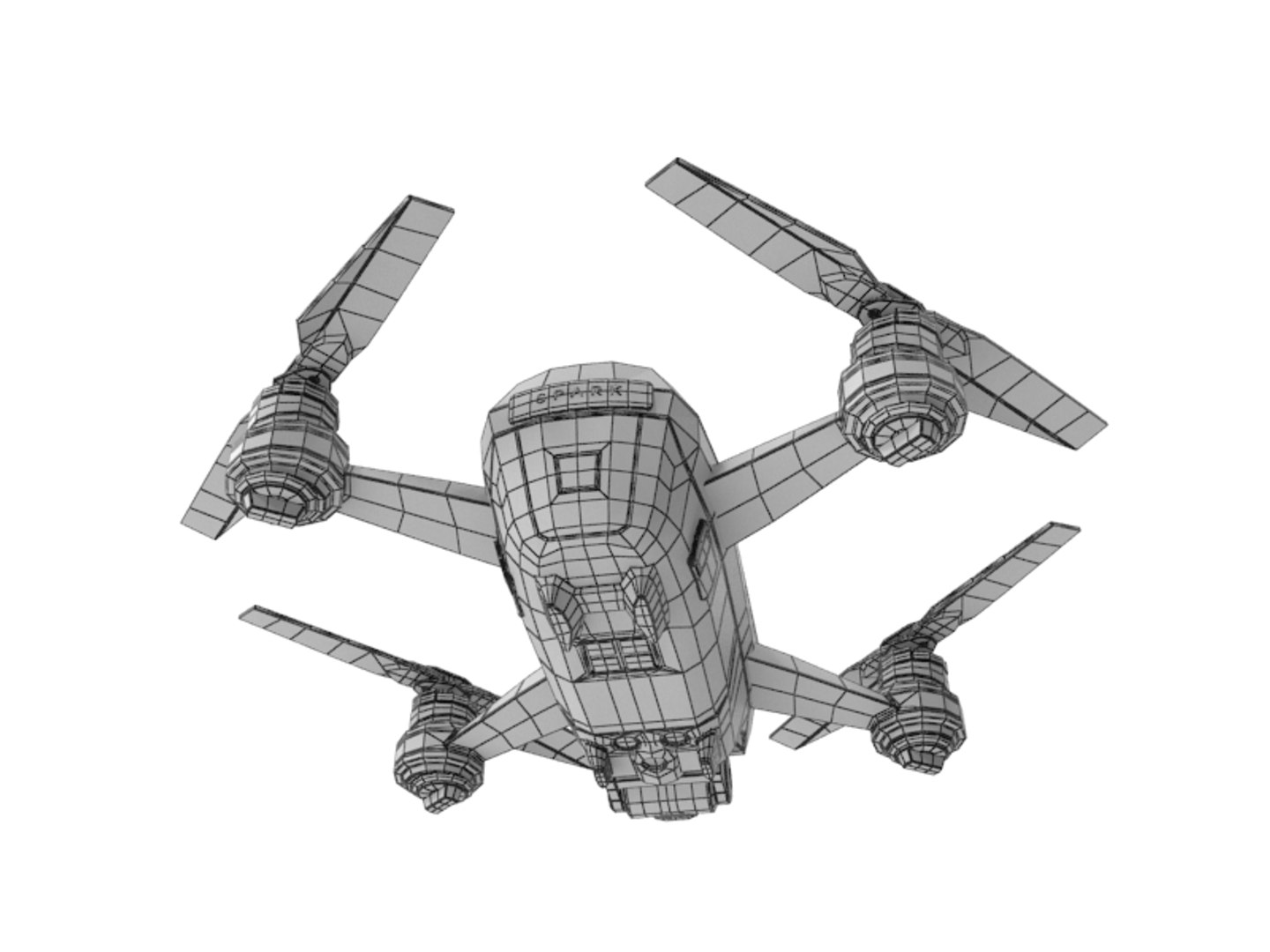 Dji Spark 3D Model - TurboSquid 1163991