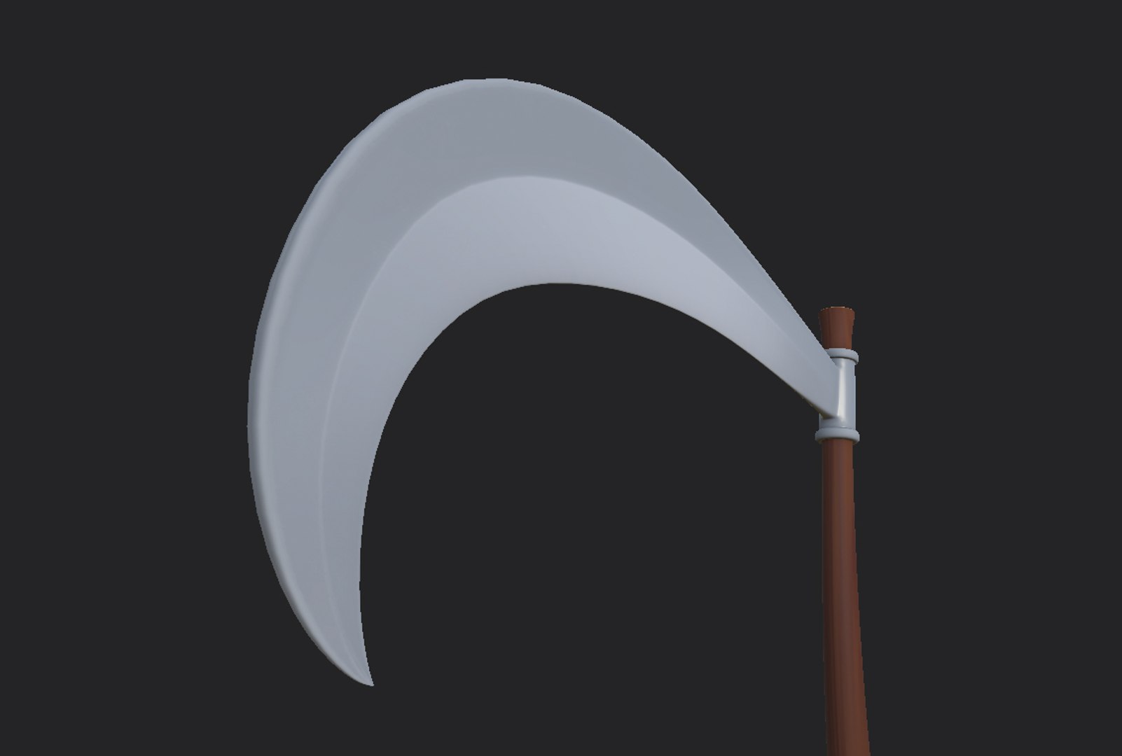 Scythe Cartoon 3D Model - TurboSquid 1471805