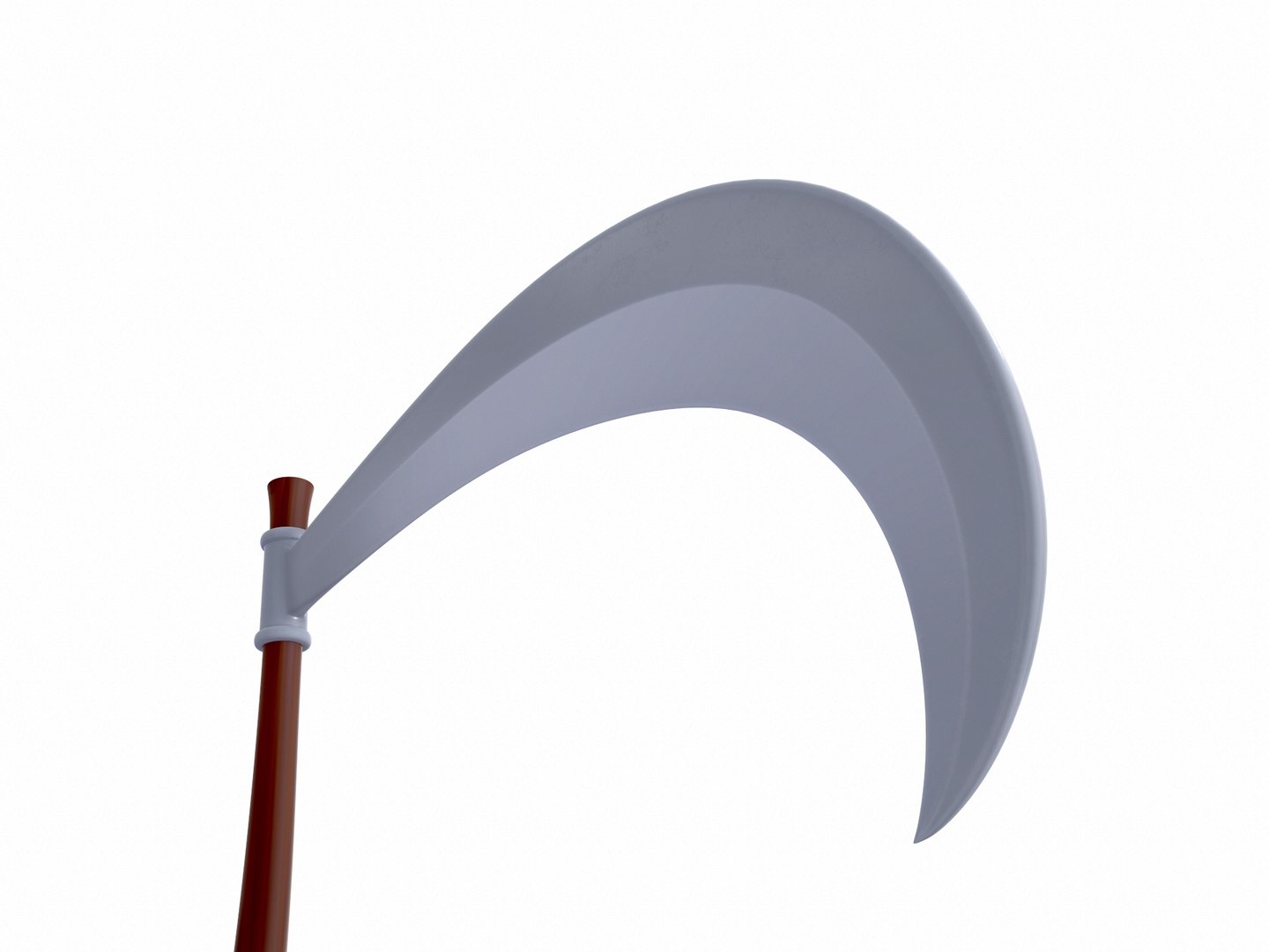 Scythe Cartoon 3D Model - TurboSquid 1471805