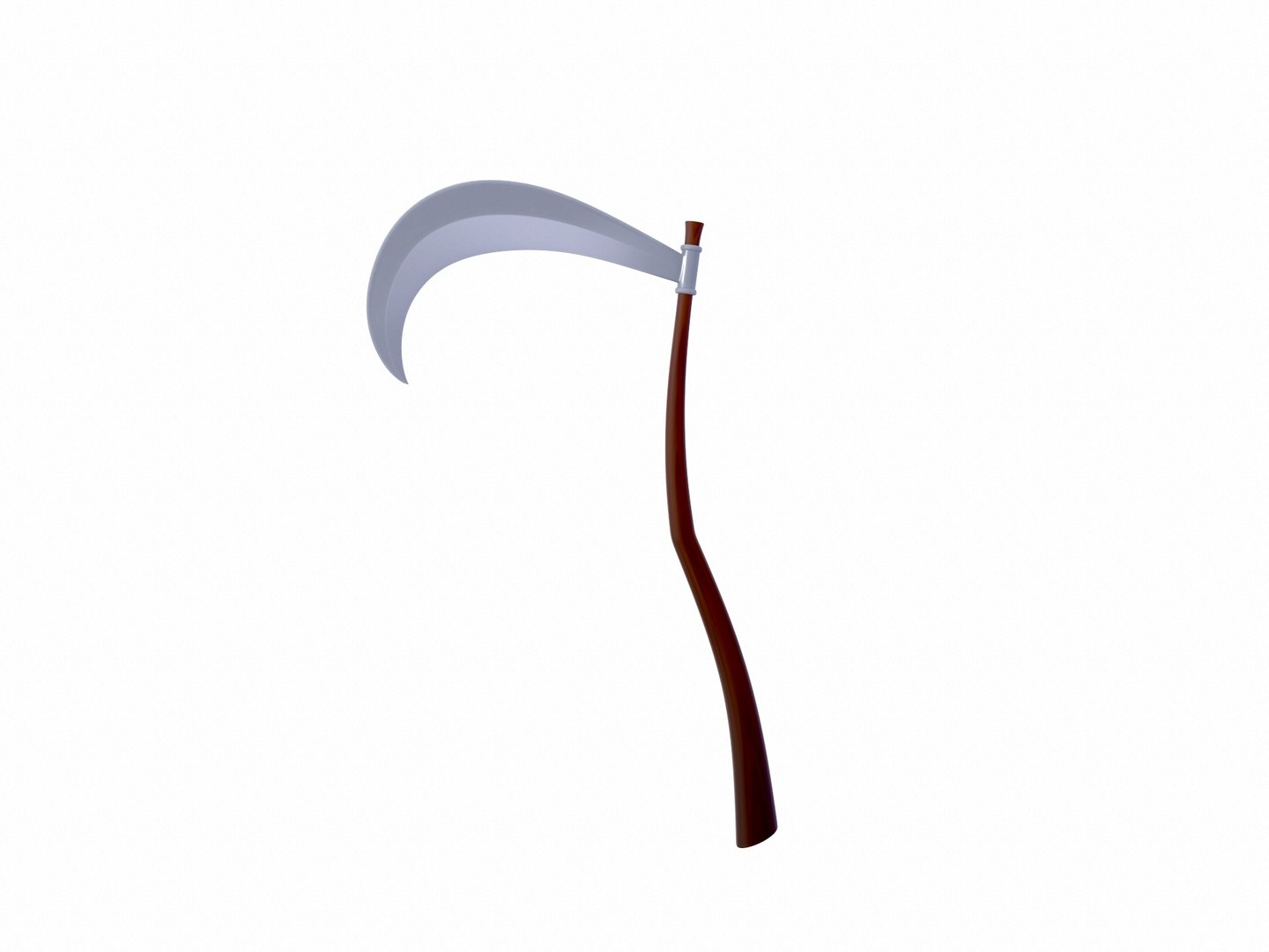 Scythe Cartoon 3D Model - TurboSquid 1471805