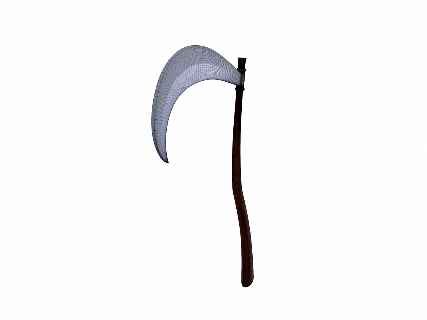 Scythe Cartoon 3D Model - TurboSquid 1471805