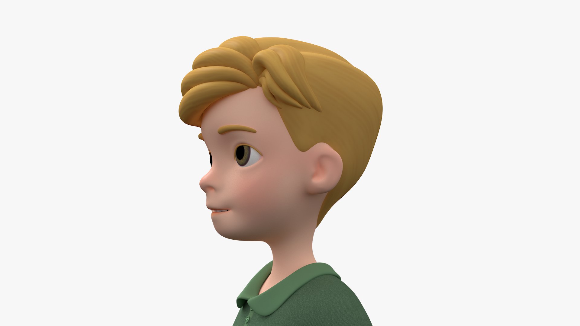 Casual Boy Character Model - TurboSquid 1663414