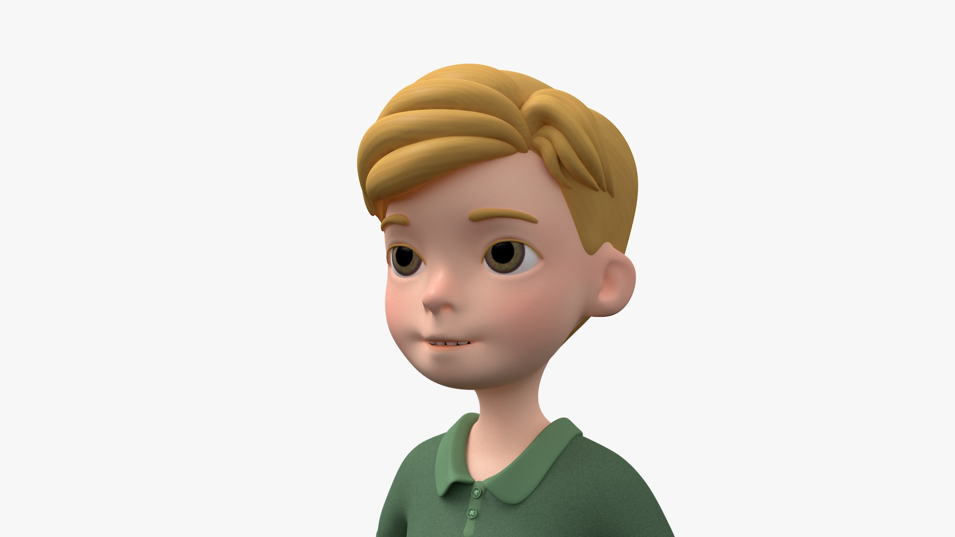 Casual Boy Character Model - TurboSquid 1663414