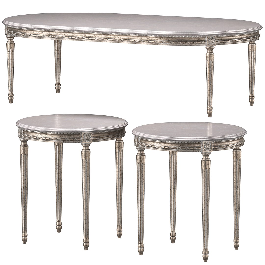 Chairish Coffee Table Art 5873 Model - TurboSquid 2286422