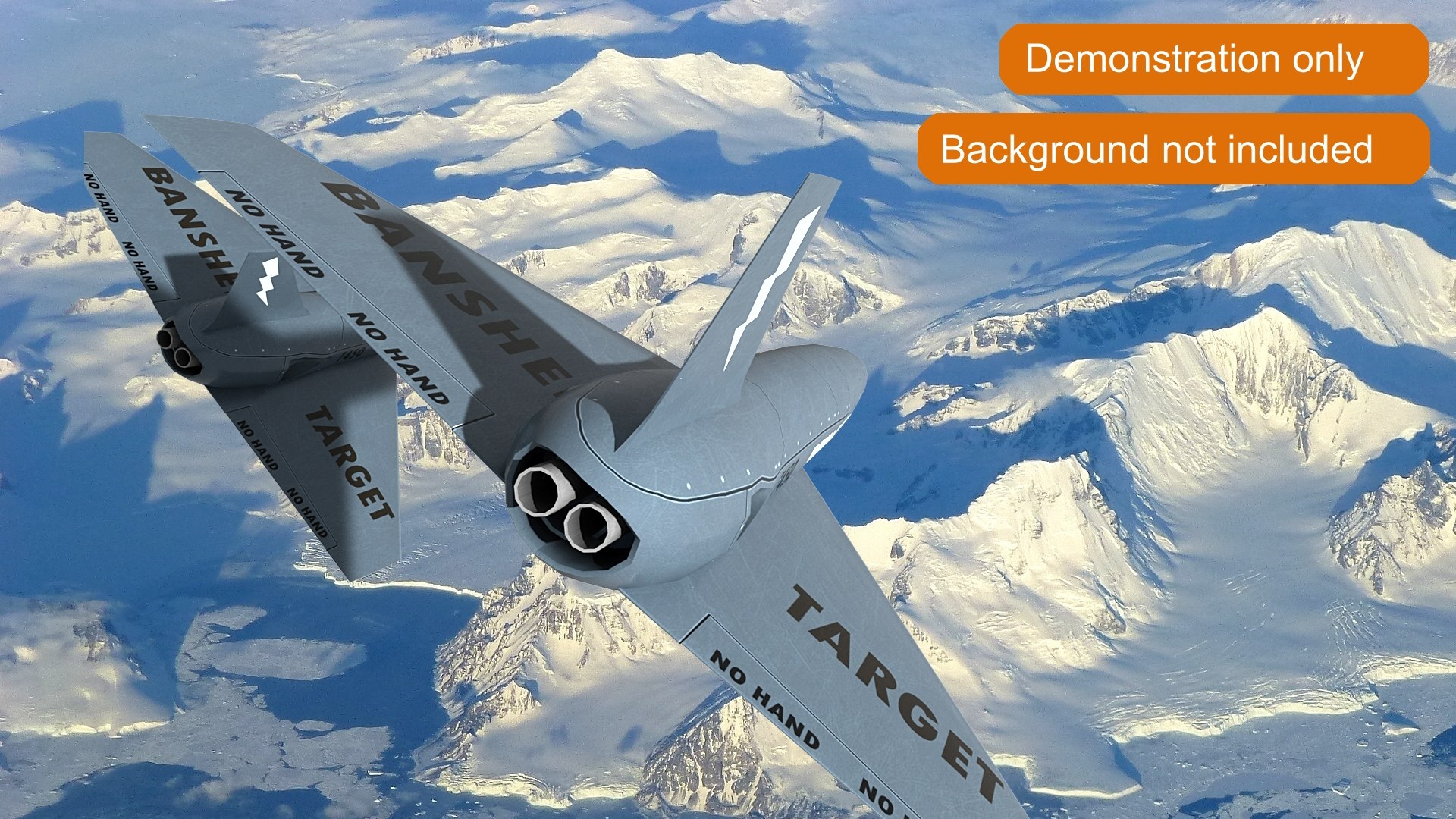 3D Banshee Jet 80 - TurboSquid 2200678