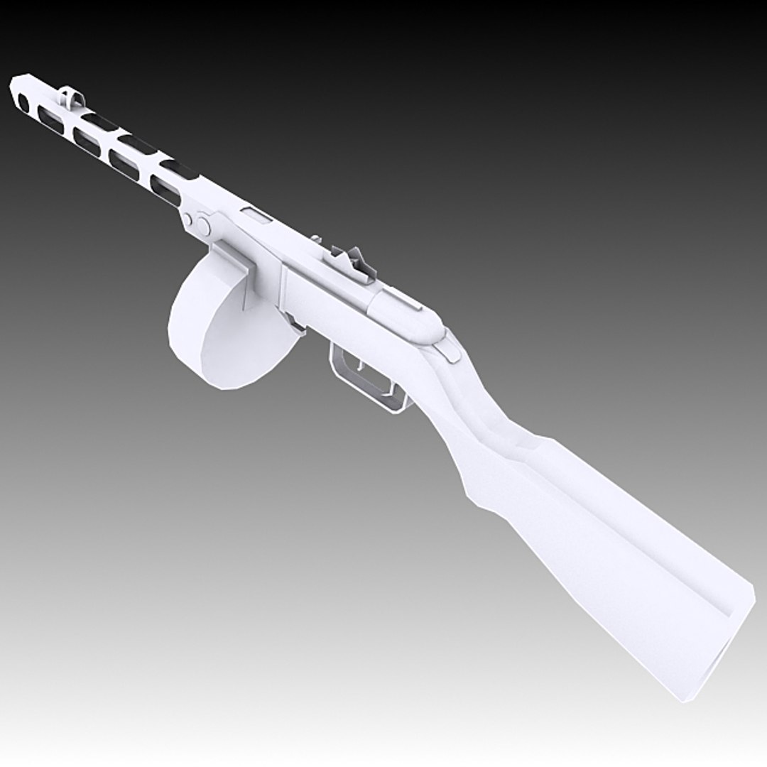 3D Model Ppsh-41 - TurboSquid 1301081