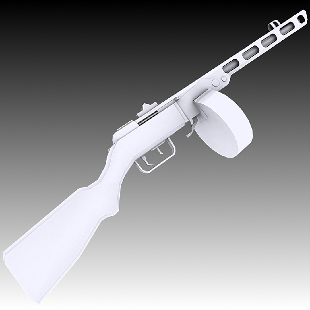 3D Model Ppsh-41 - TurboSquid 1301081