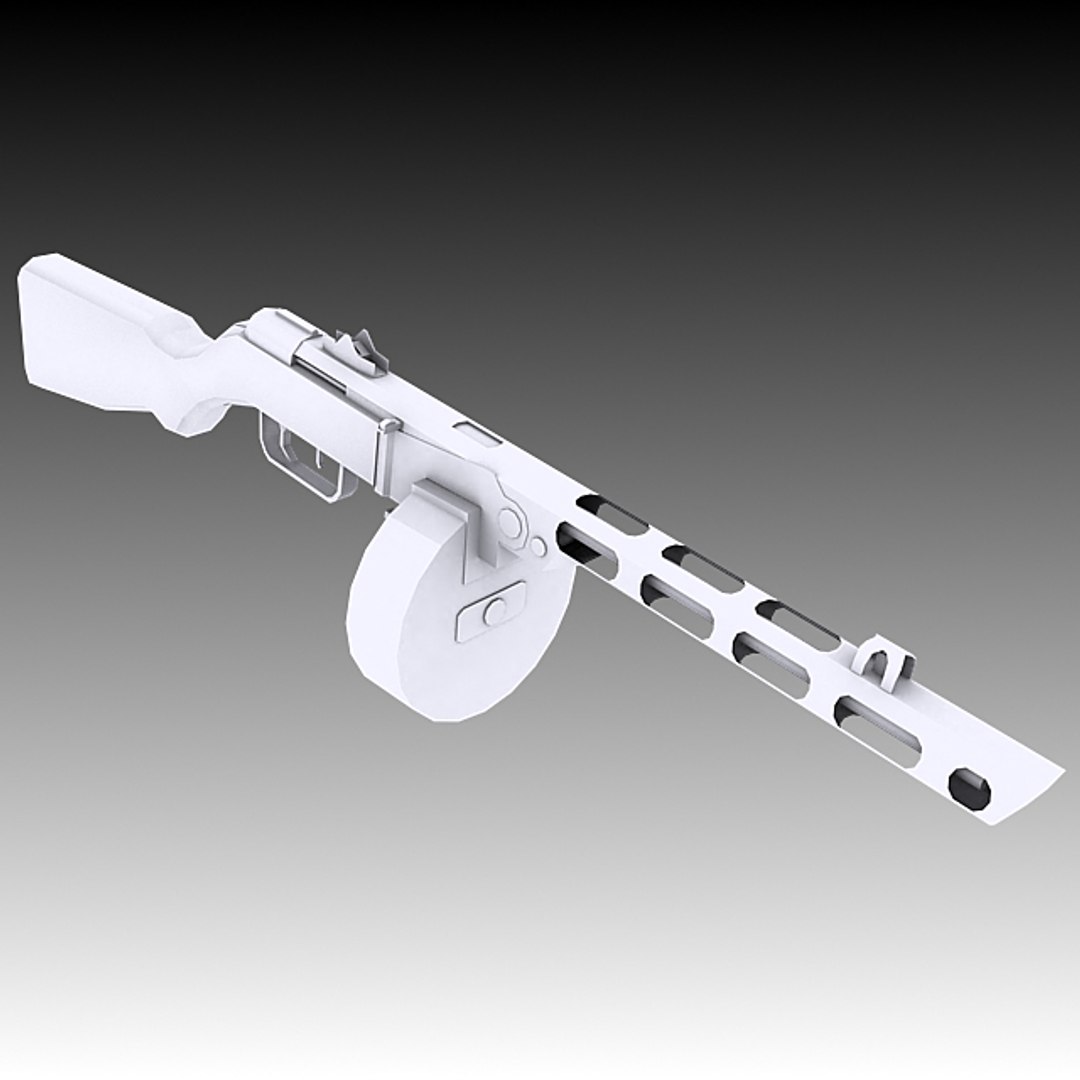 3D Model Ppsh-41 - TurboSquid 1301081