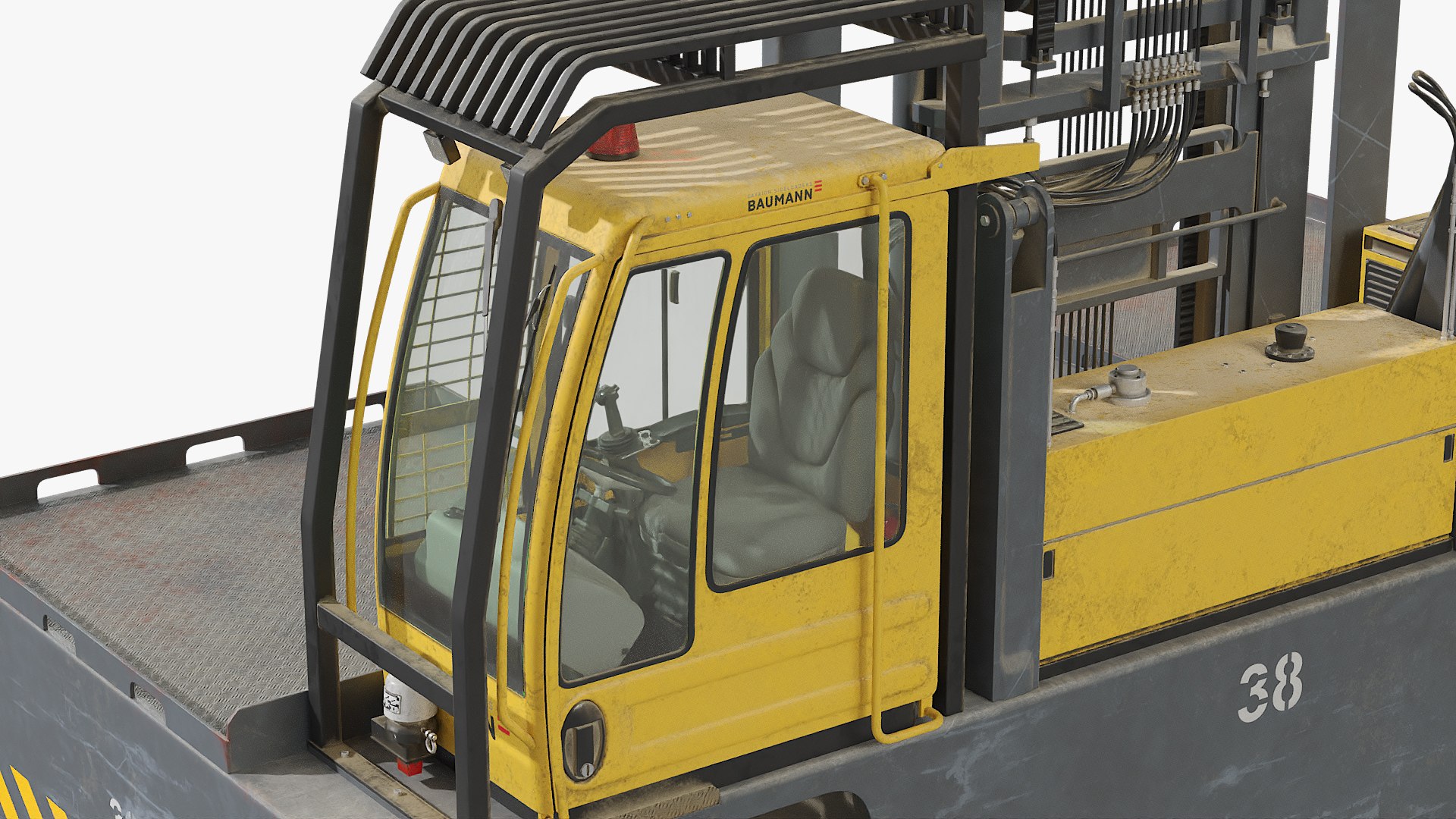 Pre-Owned Baumann Forklift GS 150 3D Model - TurboSquid 2410802