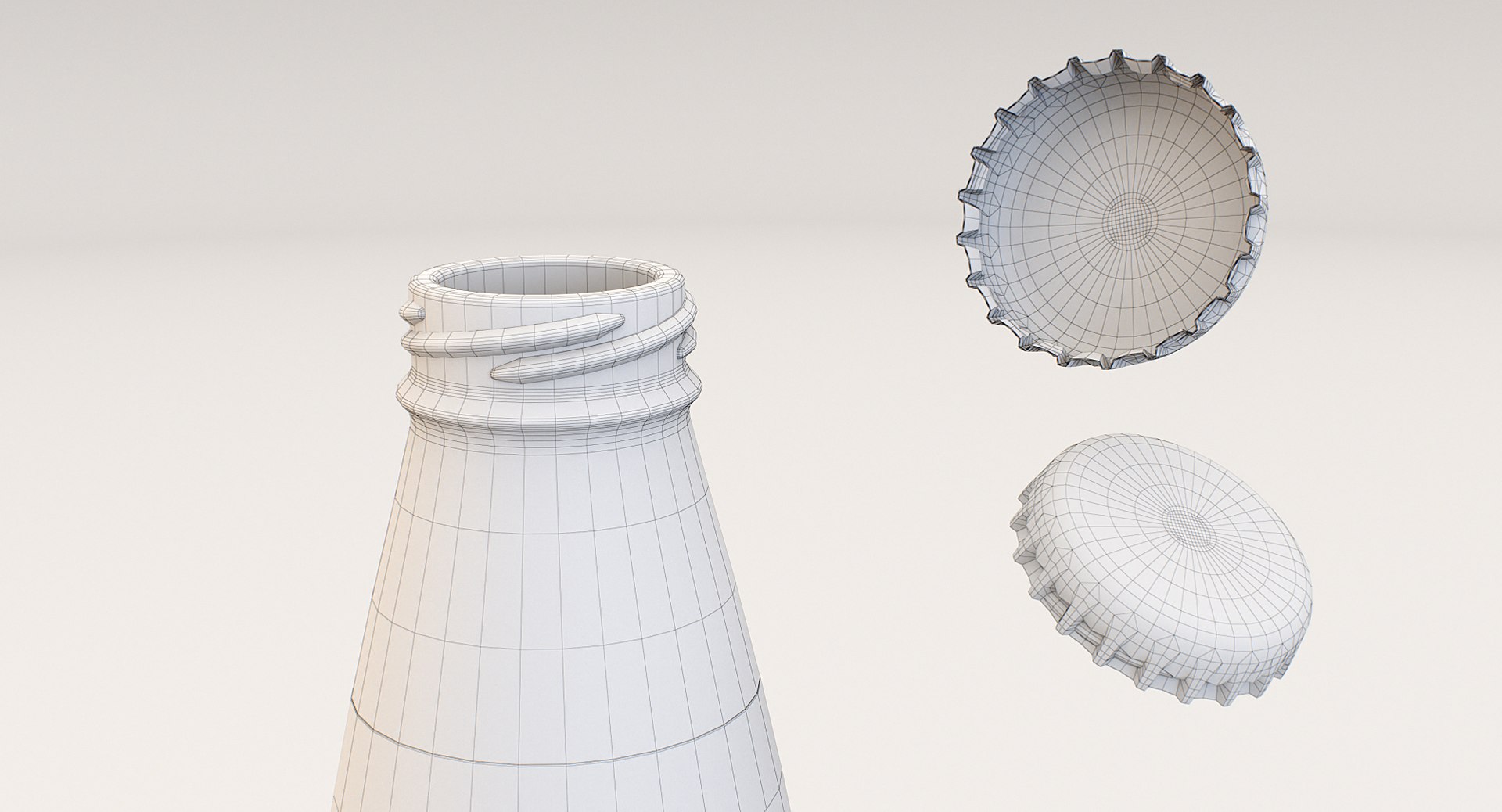 3D Pepsi Bottle Glass Twist-Off Cap - TurboSquid 2033666