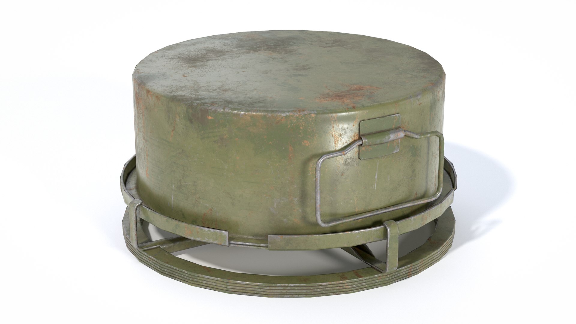3D Model M1 Anti Tank Land Mine - TurboSquid 2284809