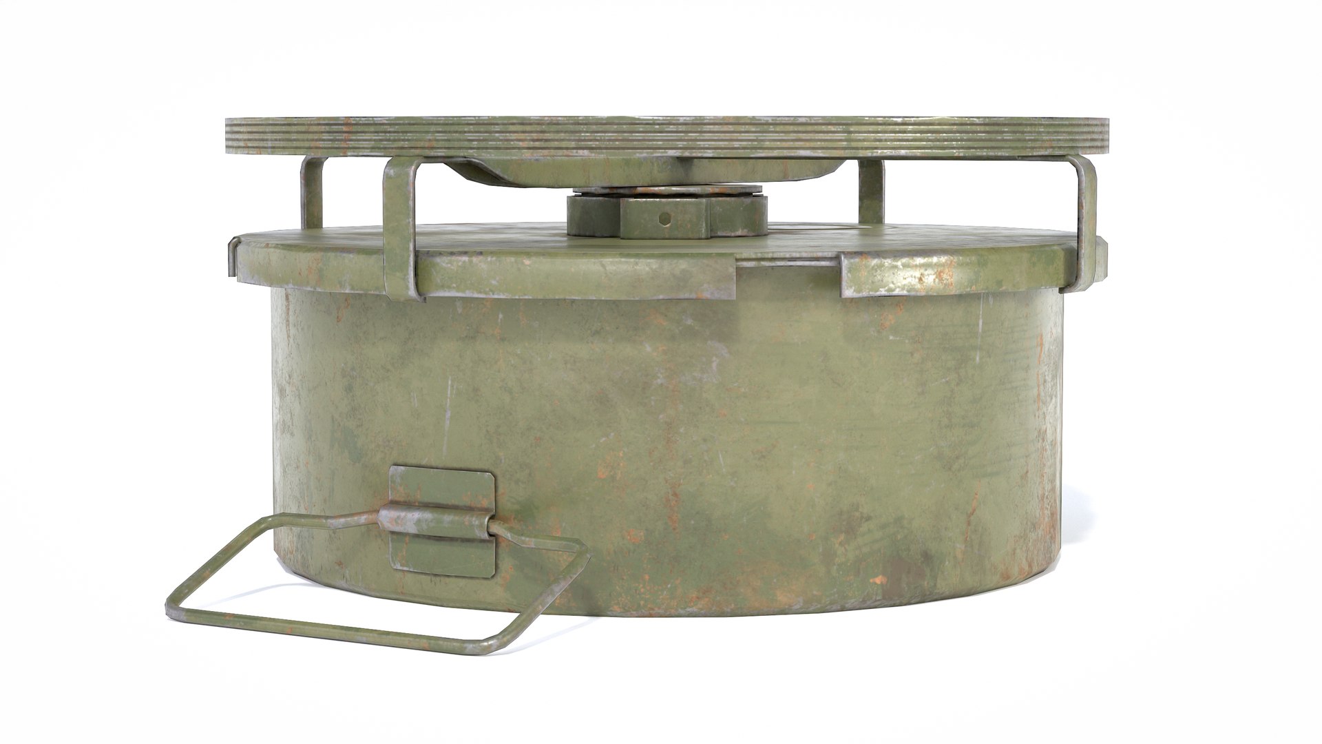 3D Model M1 Anti Tank Land Mine - TurboSquid 2284809