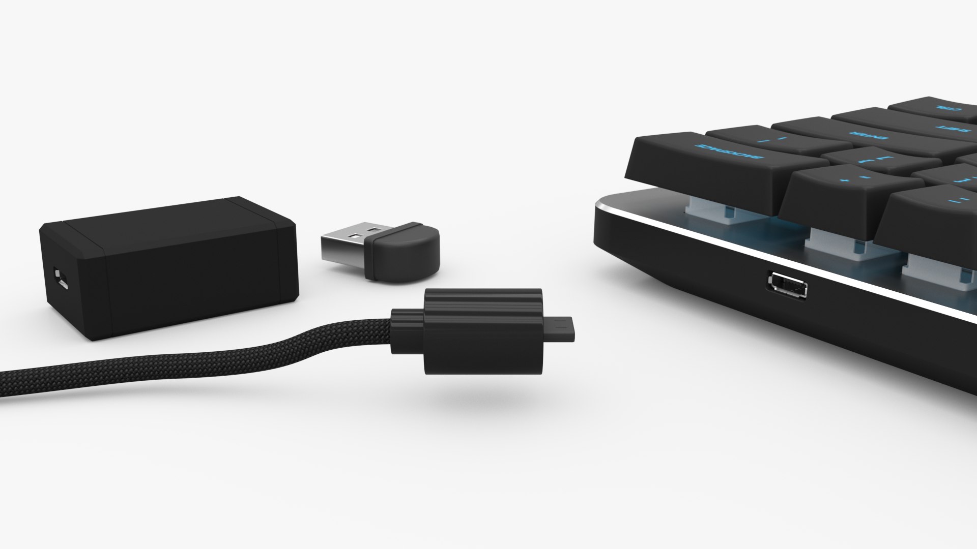 3D Model Compact Wireless Keyboard - TurboSquid 2122051