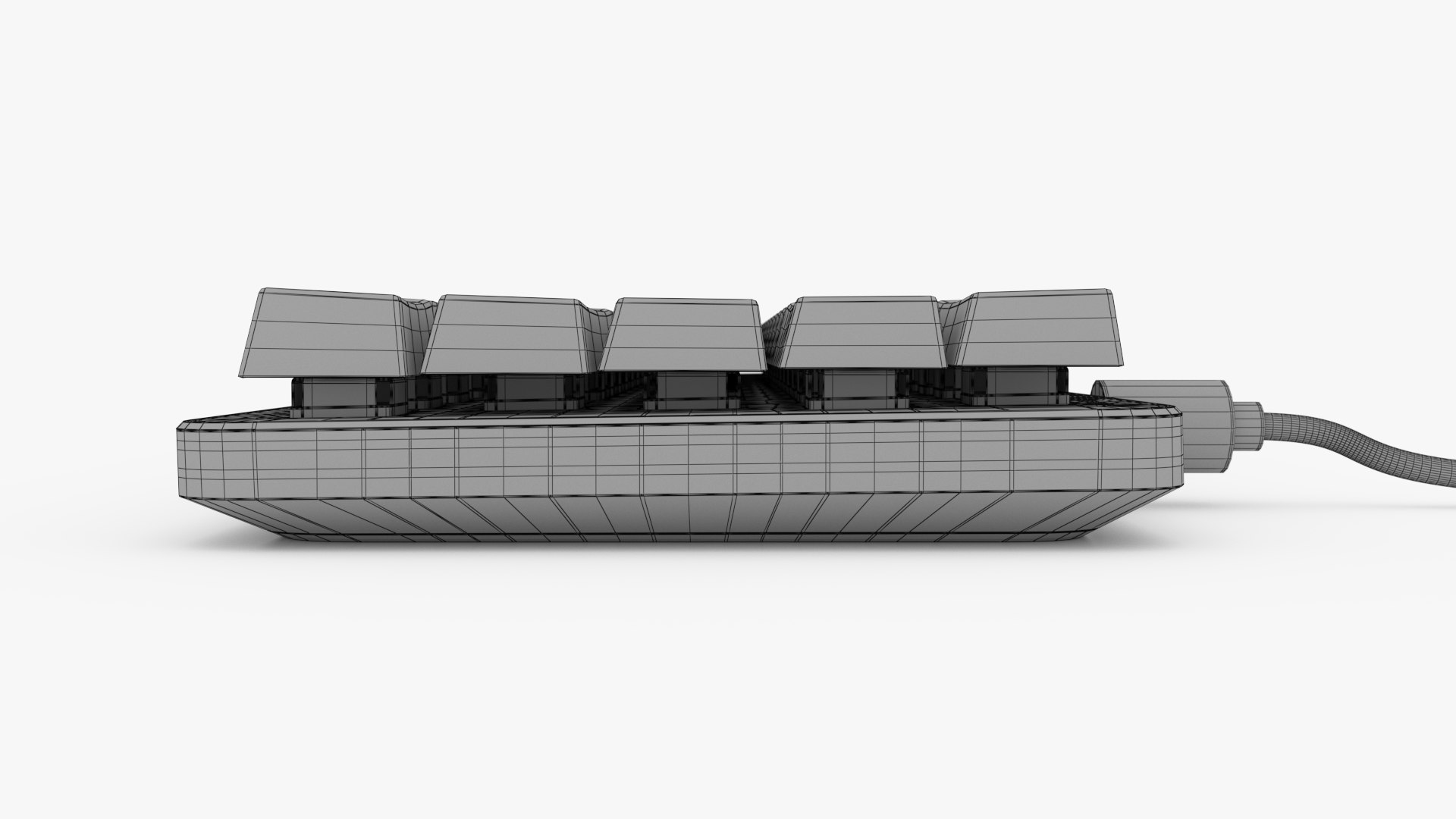 3D Model Compact Wireless Keyboard - TurboSquid 2122051