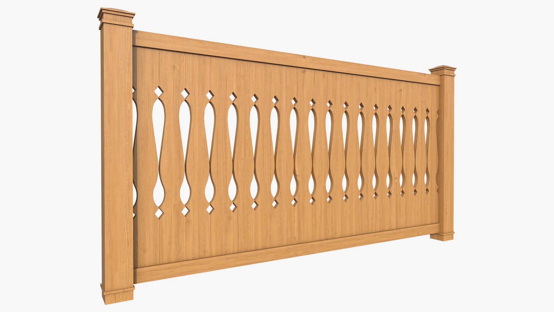 3D Model Fence 41 With PBR 4K 8K - TurboSquid 1832333