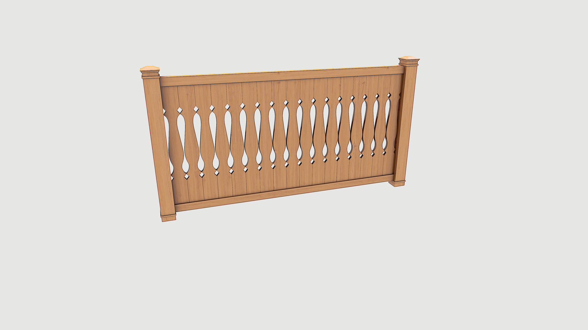 3D Model Fence 41 With PBR 4K 8K - TurboSquid 1832333