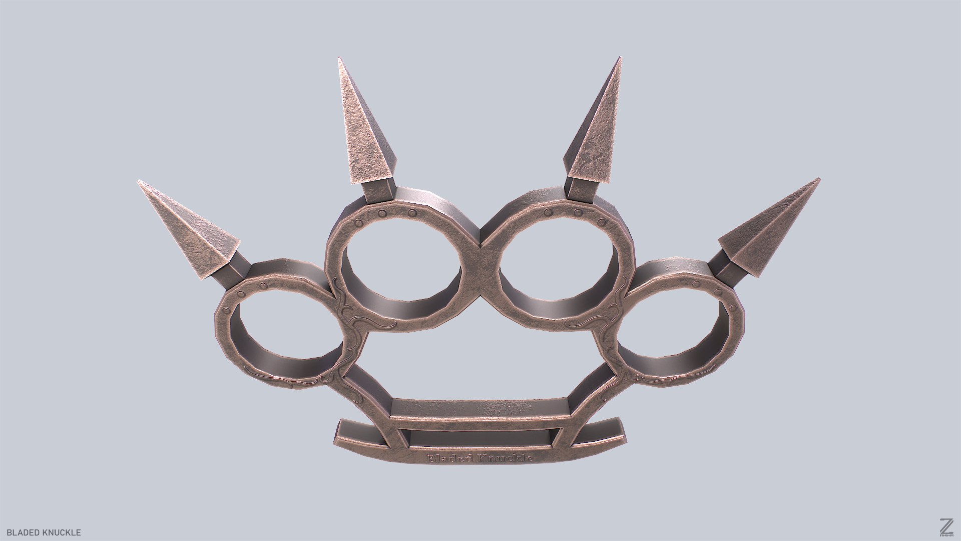Bladed Knuckle Model - TurboSquid 2221324