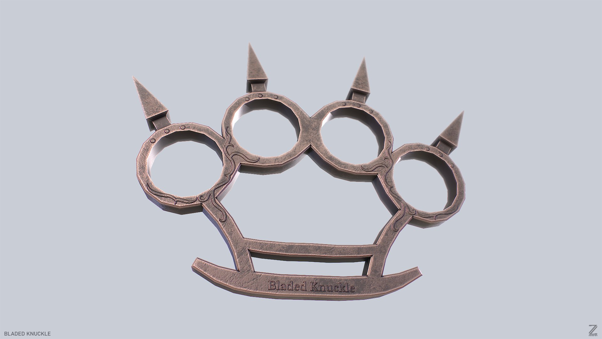 Bladed Knuckle Model - TurboSquid 2221324