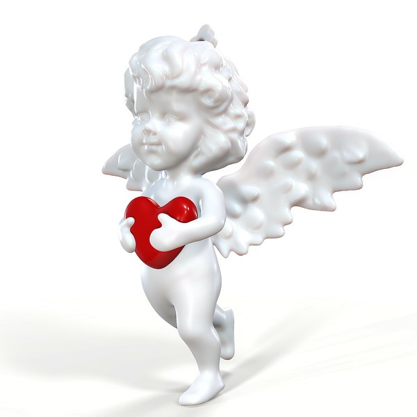 modelo 3d Un angelito con corazón impreso en 3D - TurboSquid 2320698