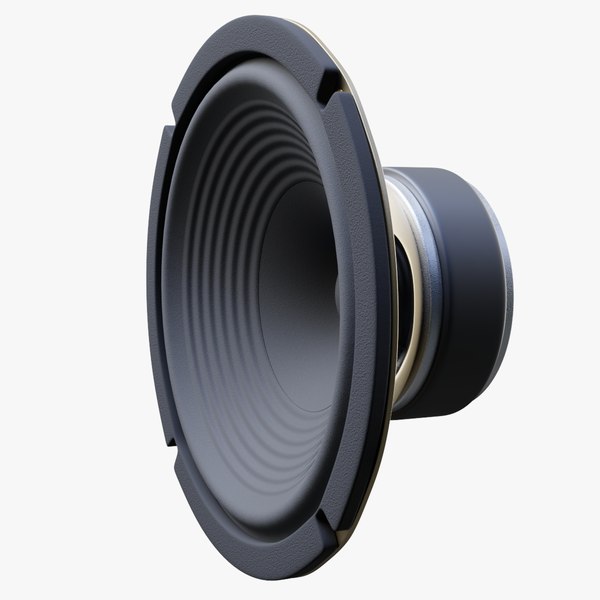 12-inch loudspeaker model - TurboSquid 1347072