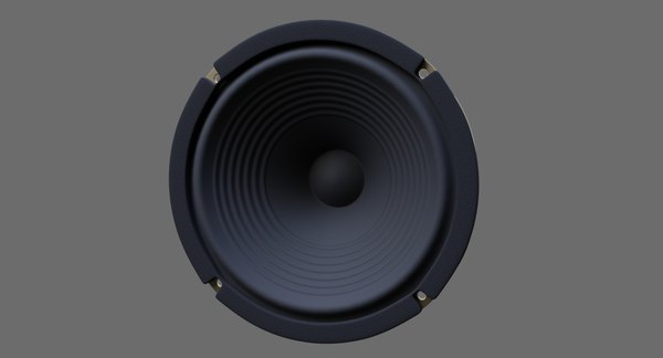12-inch loudspeaker model - TurboSquid 1347072