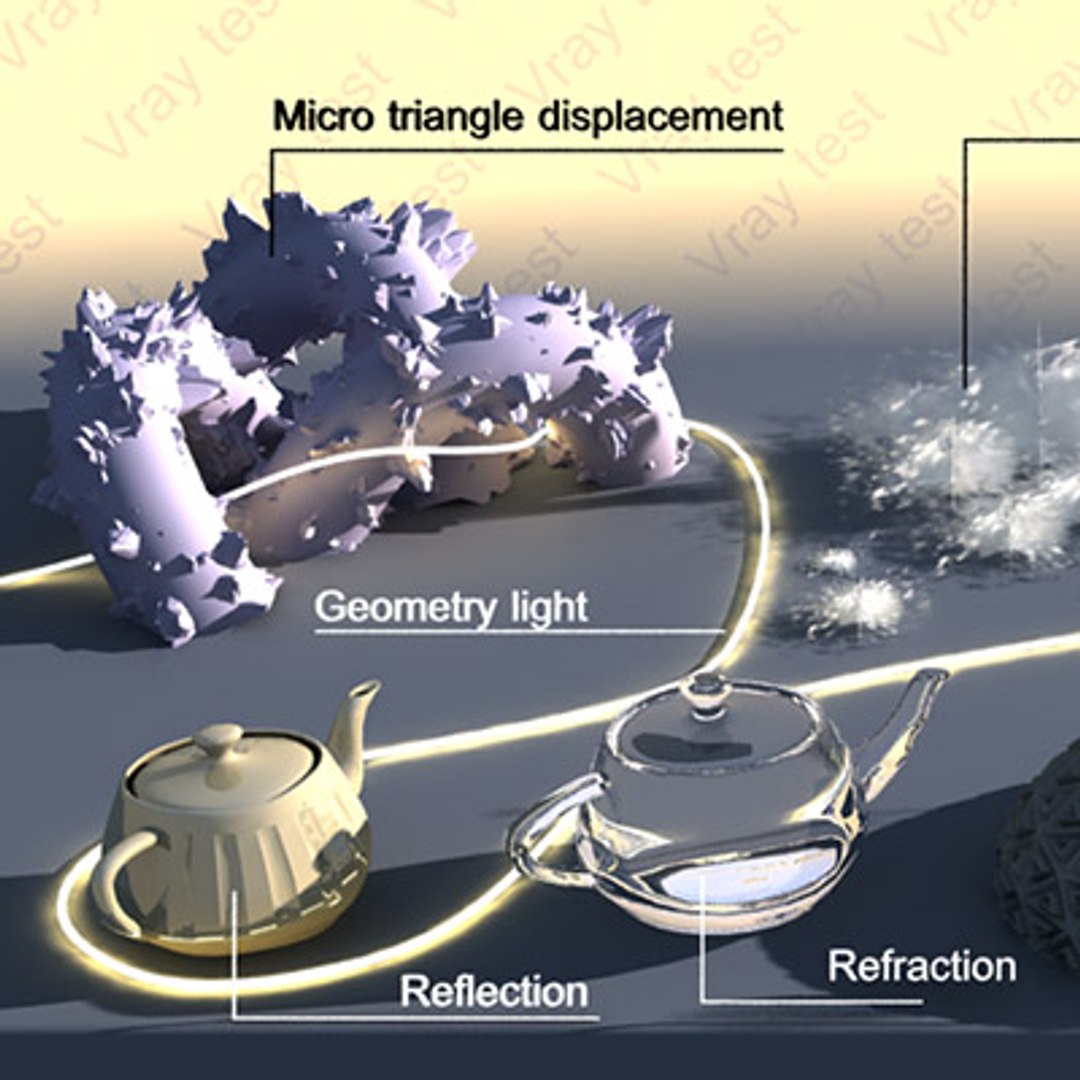 3d test benchmark scene model
