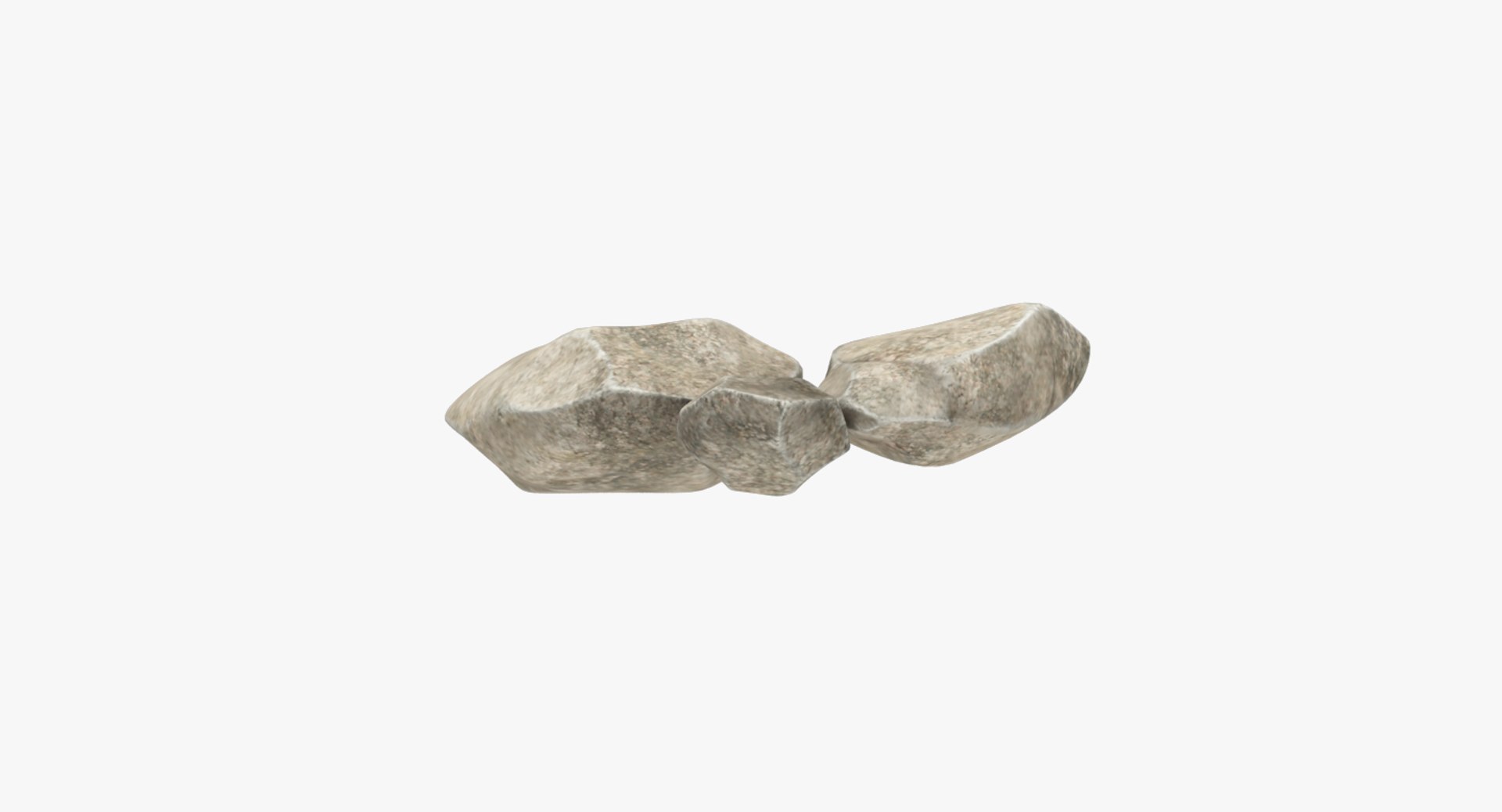 Small Stones Set 3D Model - TurboSquid 1263874