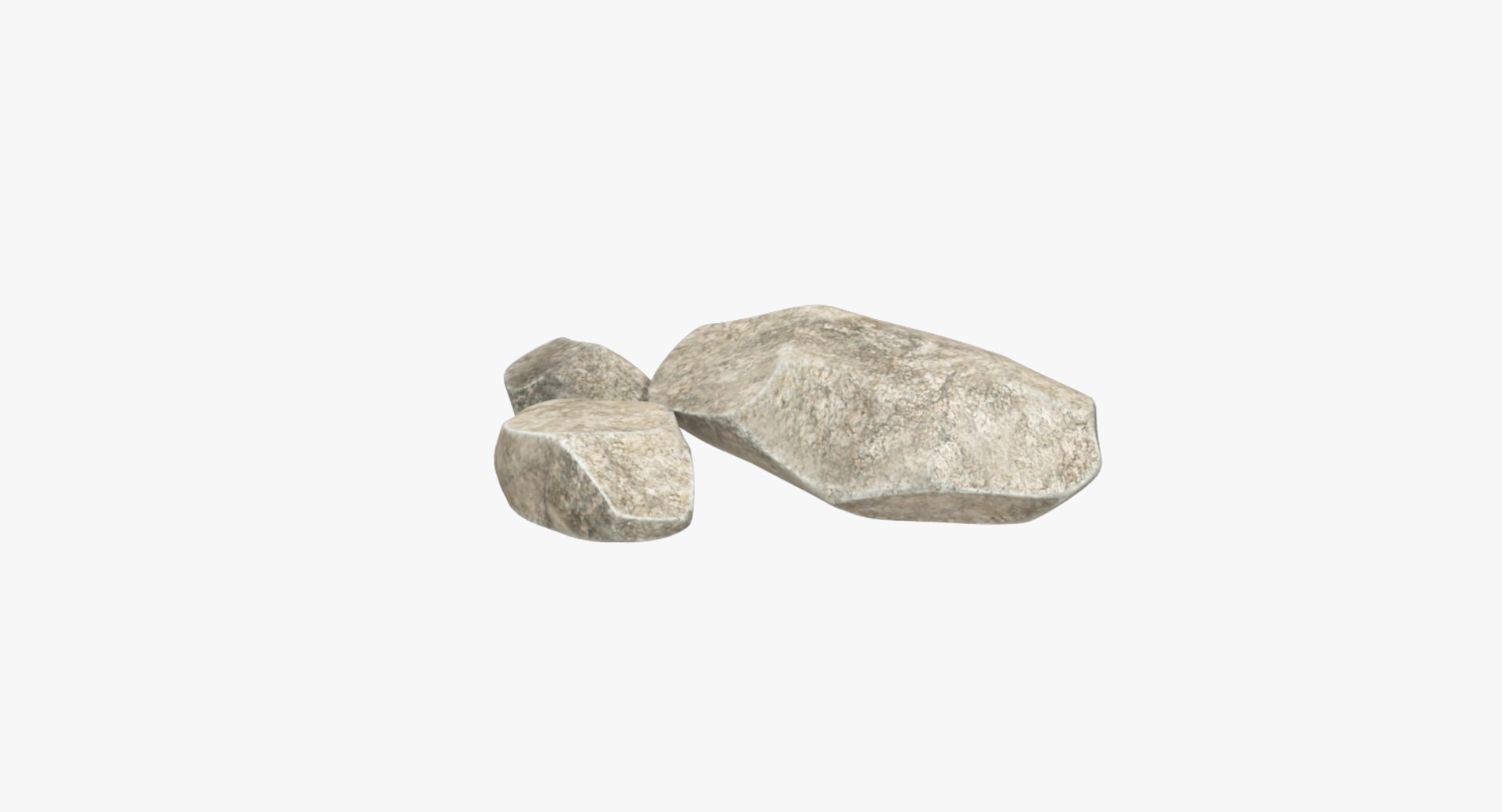 Small Stones Set 3D Model - TurboSquid 1263874