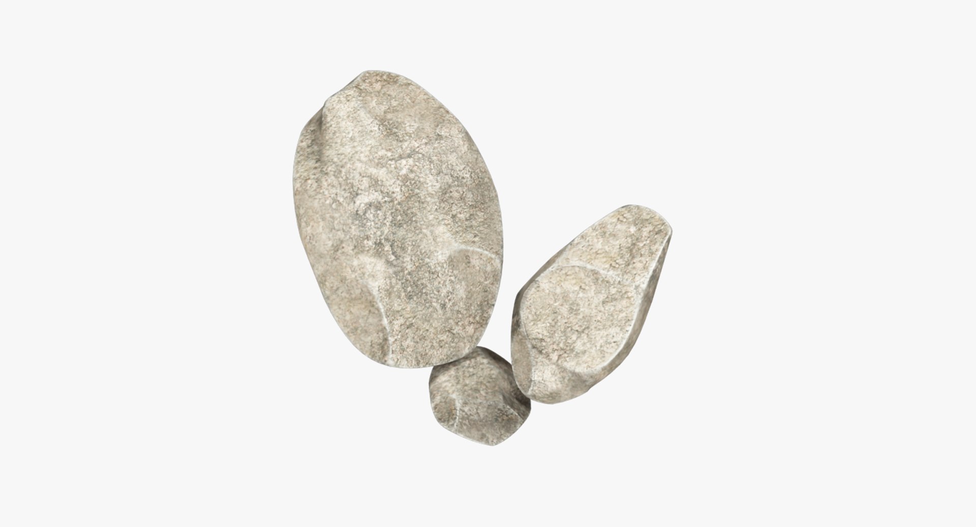 Small Stones Set 3D Model - TurboSquid 1263874