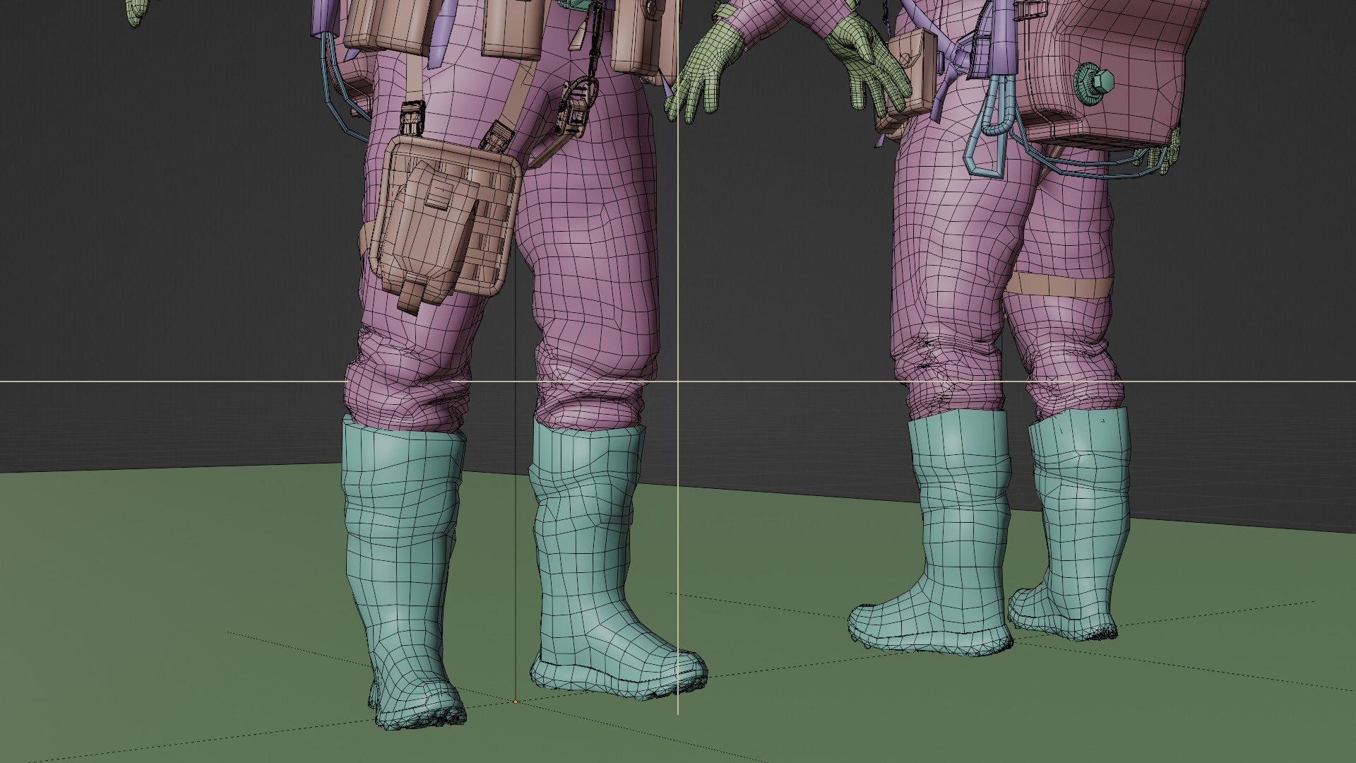 Modern Deep Sea Diving Suit 3D Model - TurboSquid 2075083