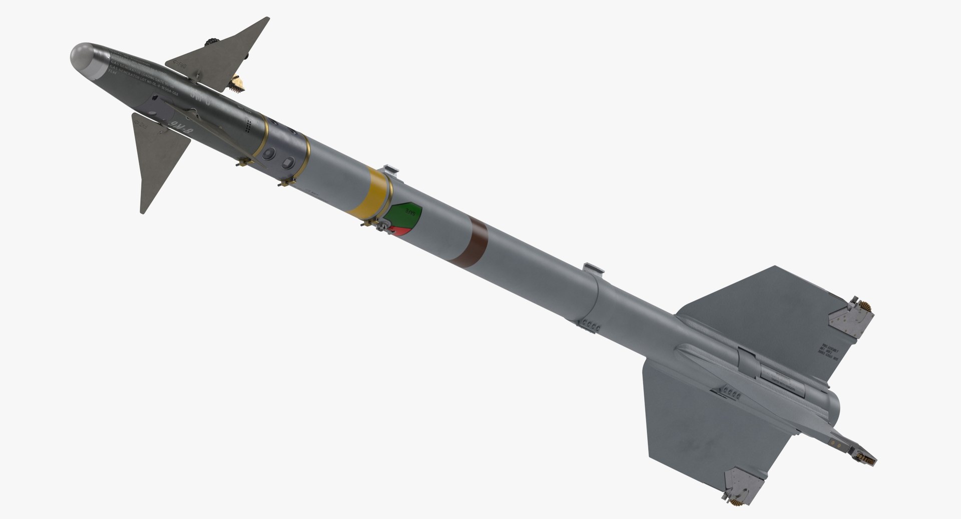 Aim-9m Sidewinder 3D Model | 1146894 | TurboSquid