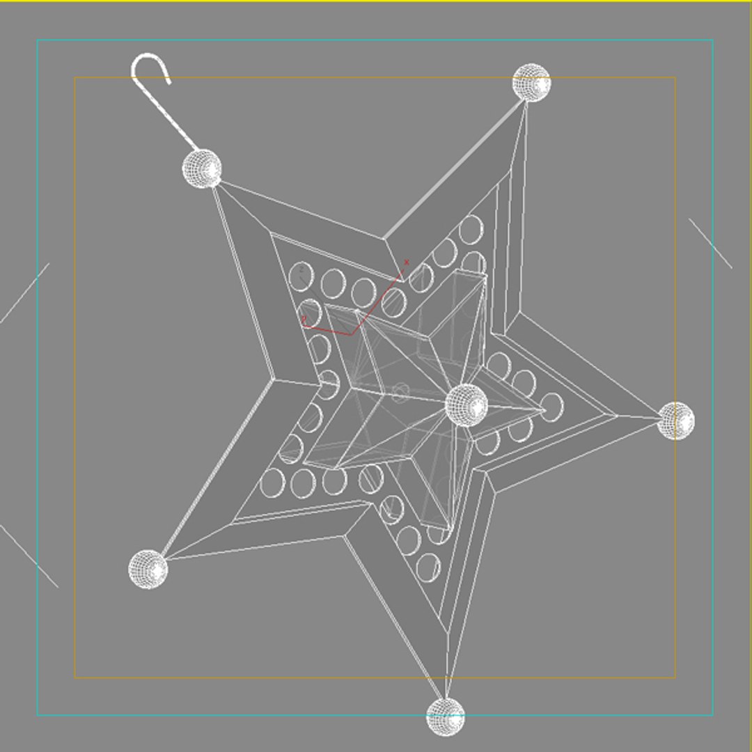 Ornaments Star Dwg