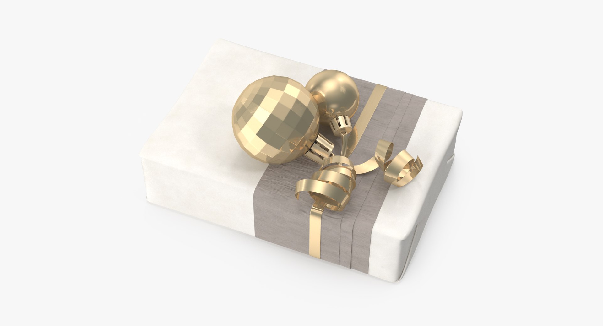 3D wrapped christmas gift 02 model - TurboSquid 1222927