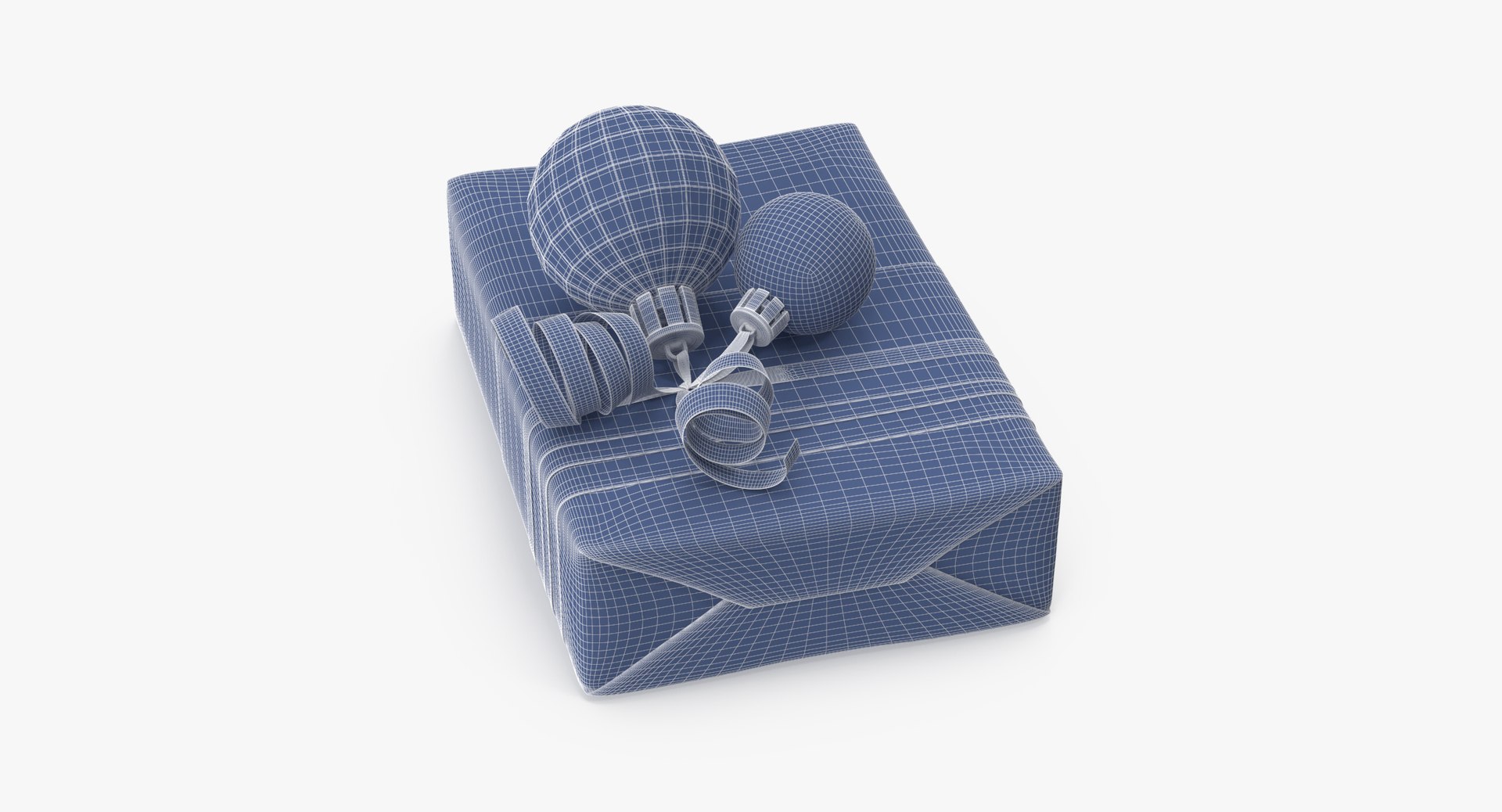 3D wrapped christmas gift 02 model - TurboSquid 1222927
