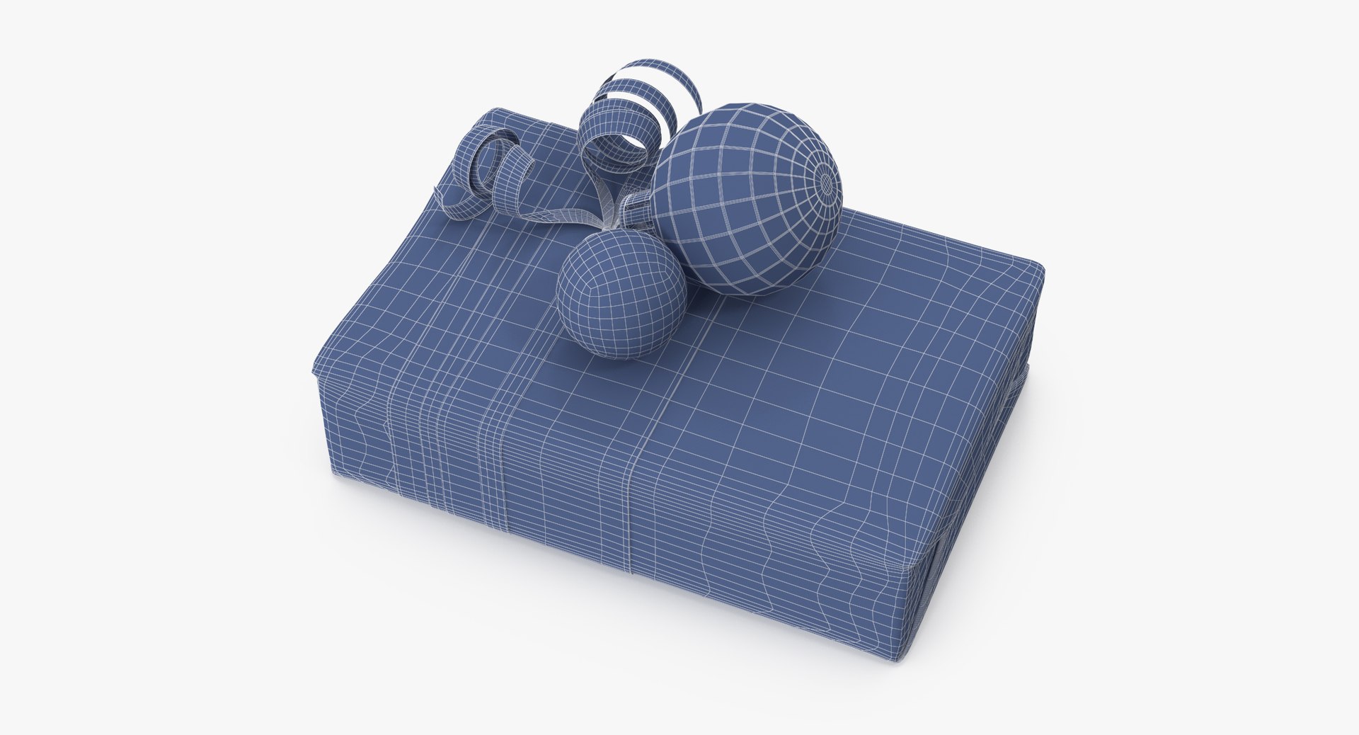 3D wrapped christmas gift 02 model - TurboSquid 1222927