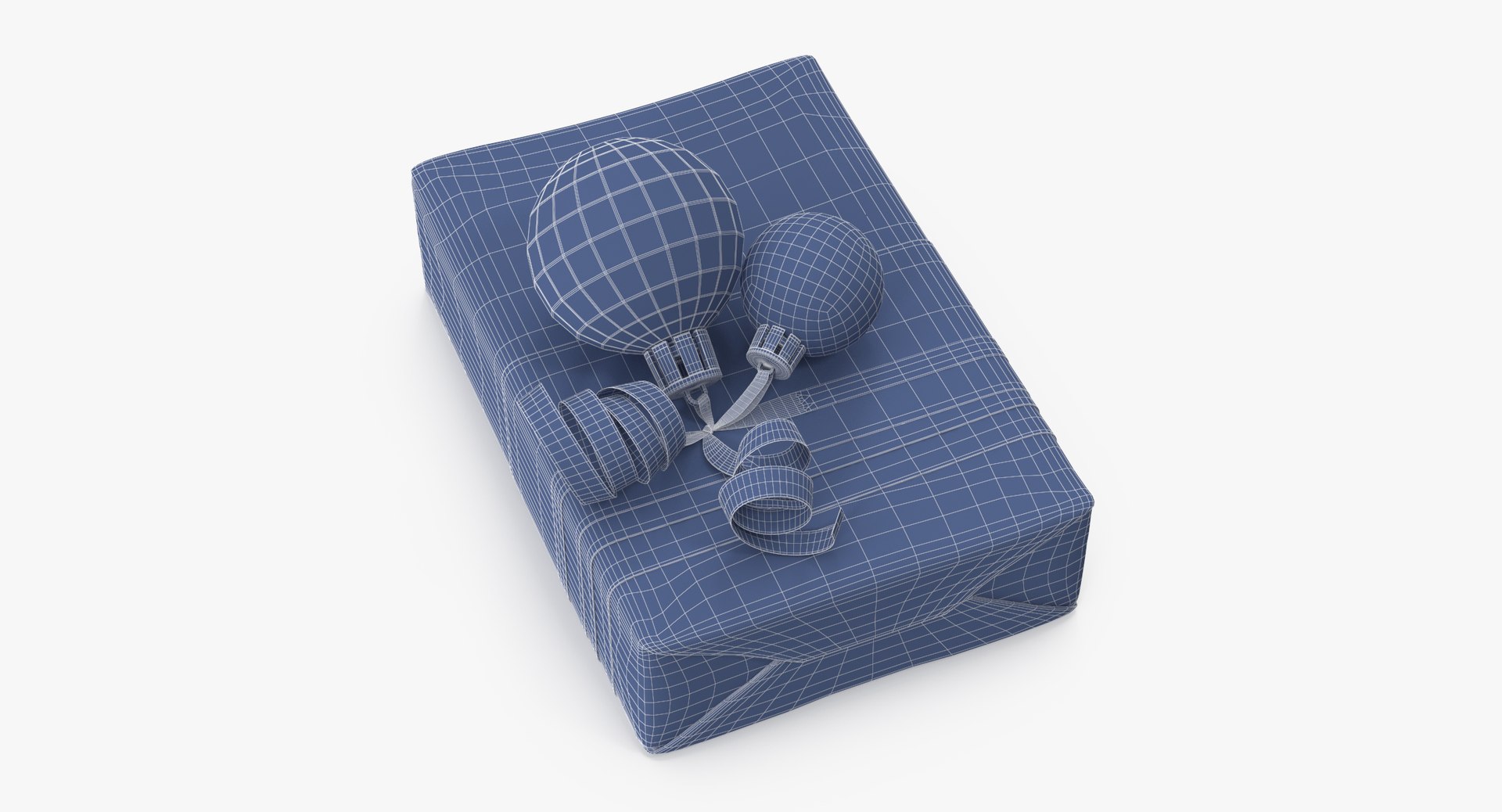 3D wrapped christmas gift 02 model - TurboSquid 1222927