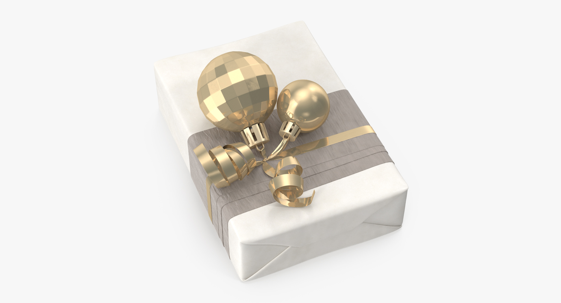 3D wrapped christmas gift 02 model - TurboSquid 1222927