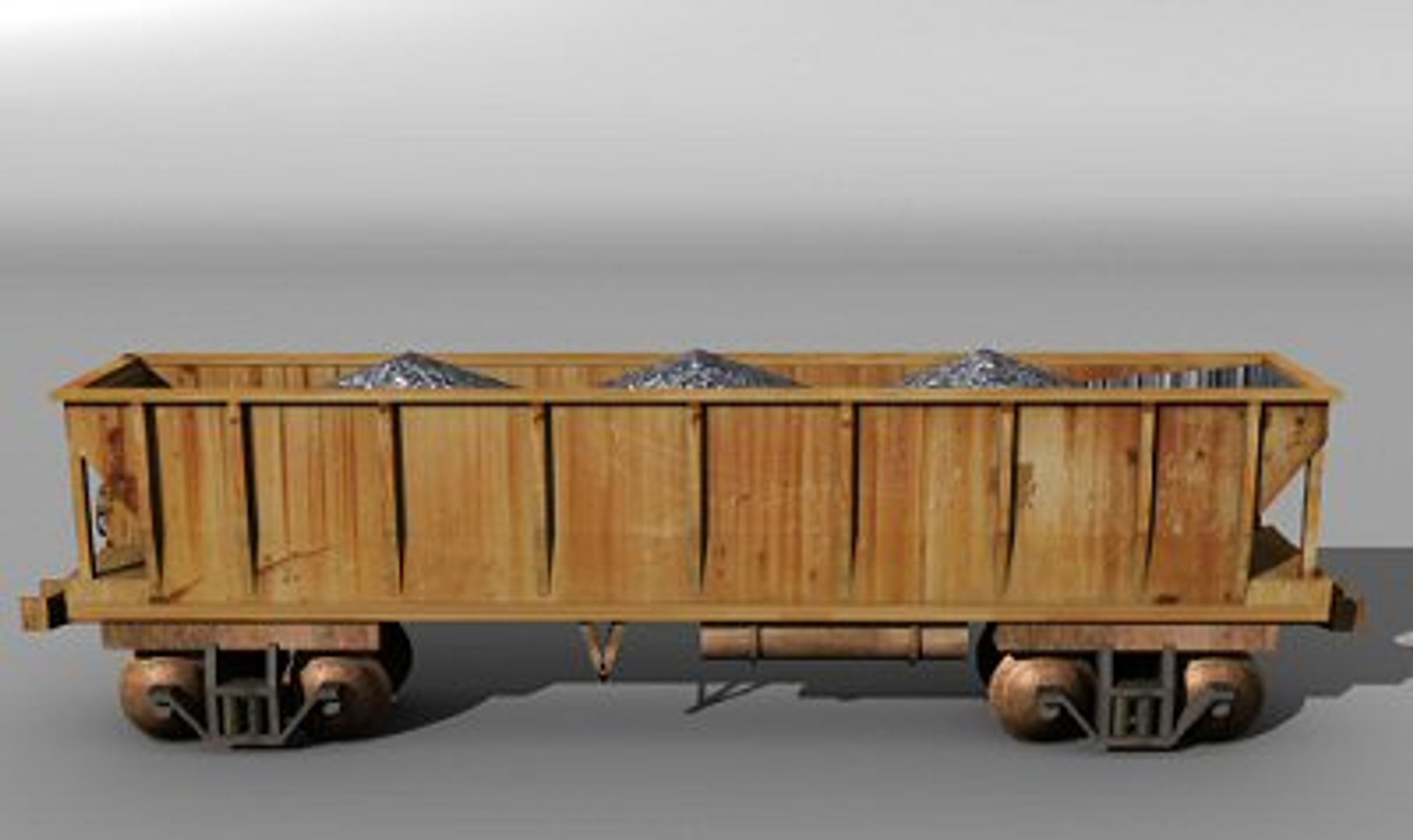 3ds Max Freightcar