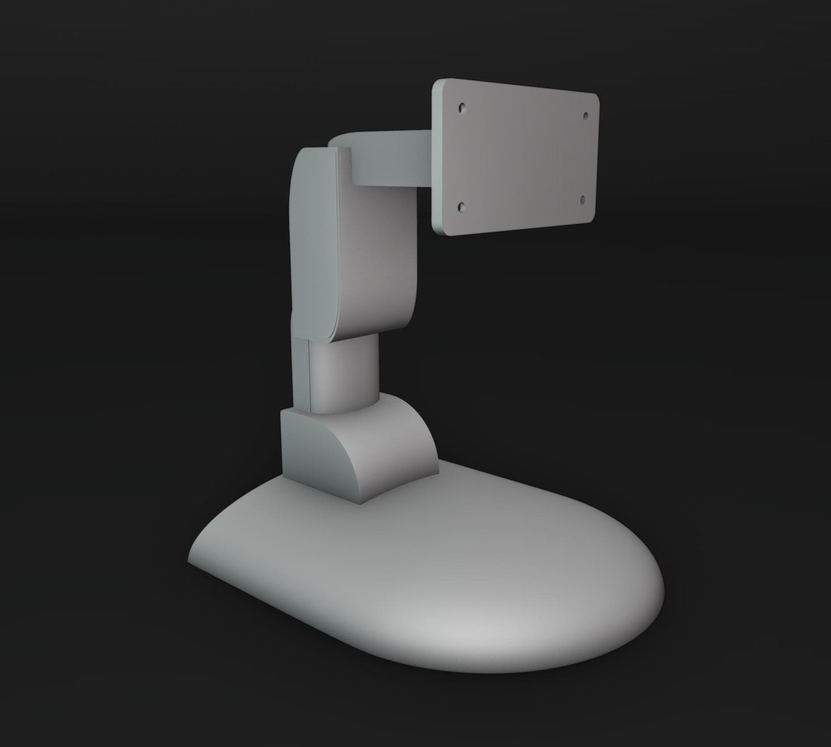 3D Monitor Stand Mounts Pack - TurboSquid 2084946