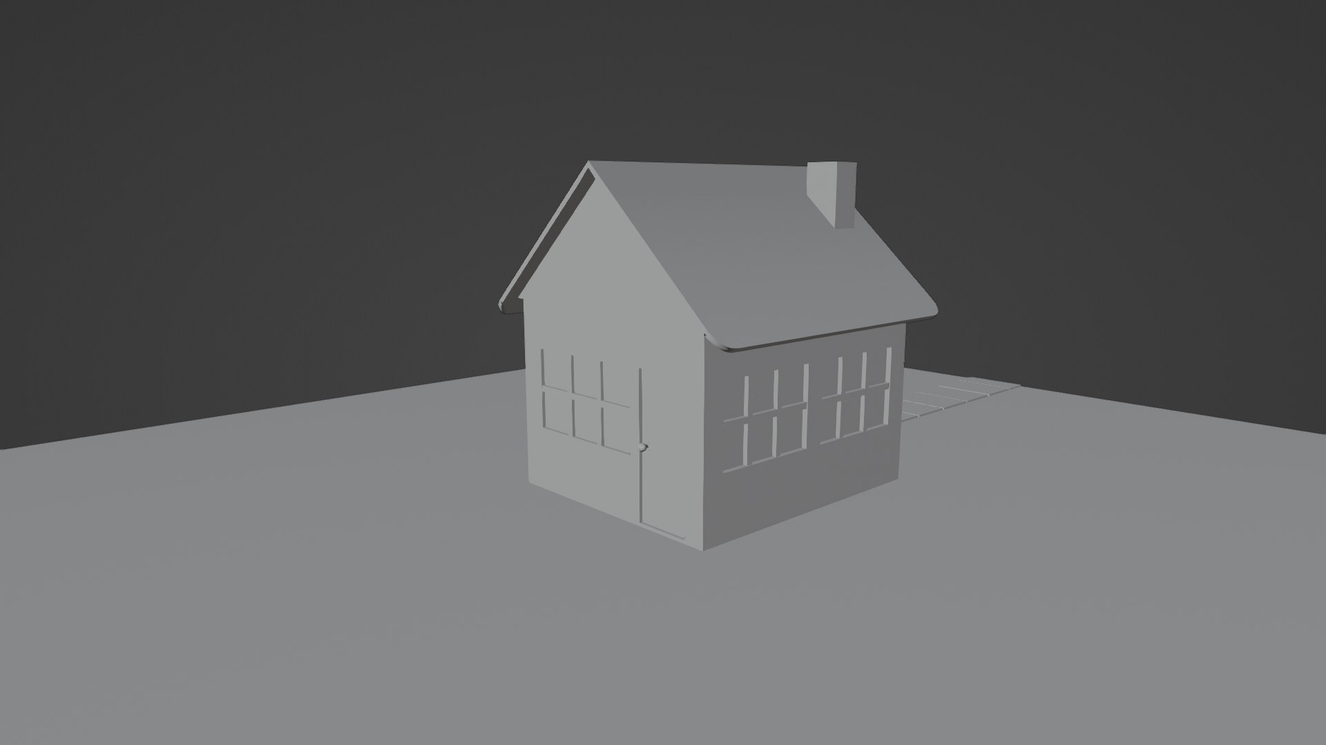 3D Model Simple House - TurboSquid 2213178