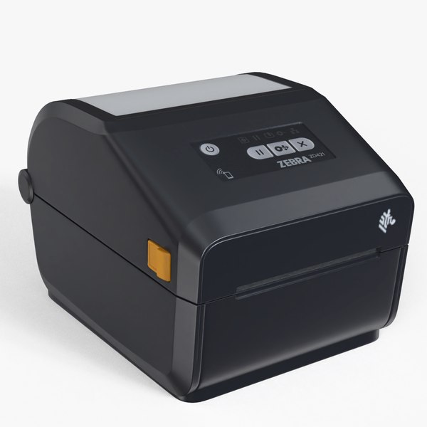 modelo 3d Impresora térmica directa de escritorio ZEBRA ZD421 ...