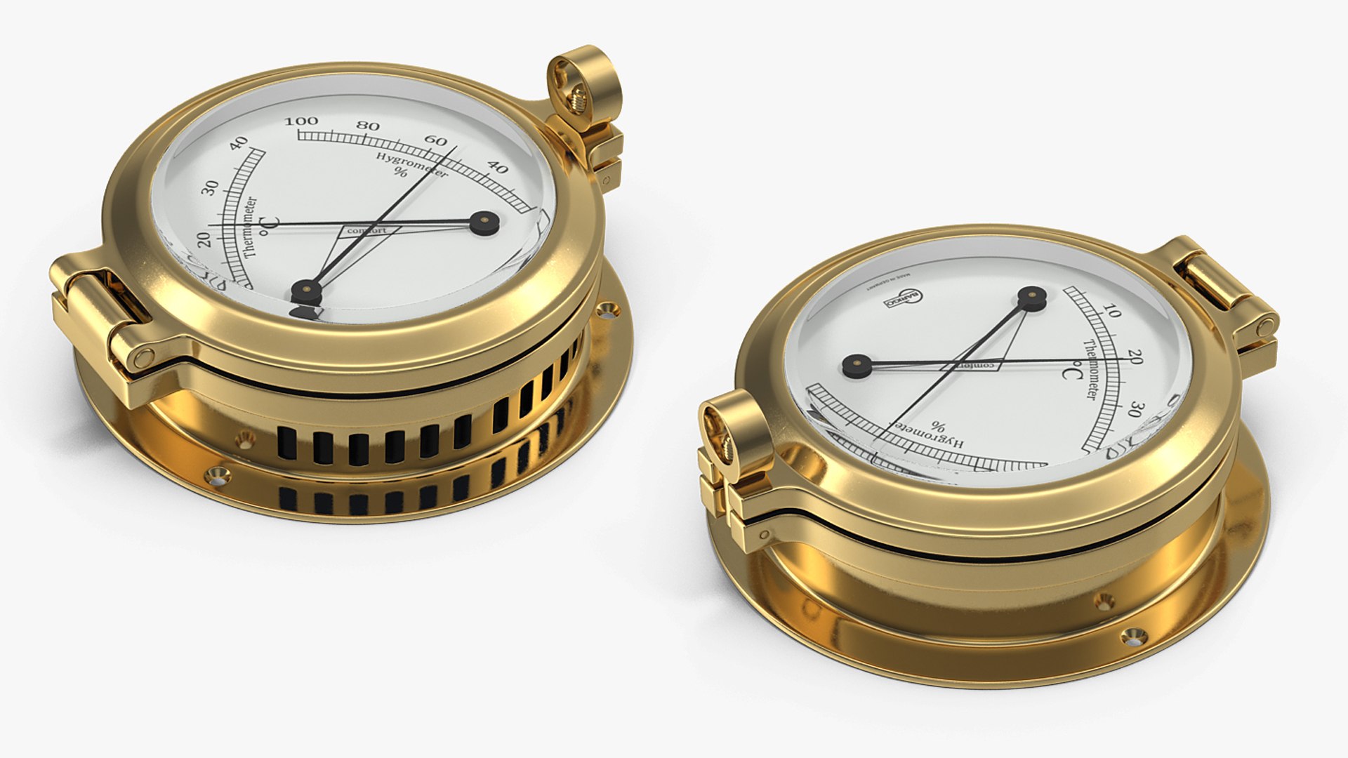 Weather Instruments Collection 3D Model - TurboSquid 1930811