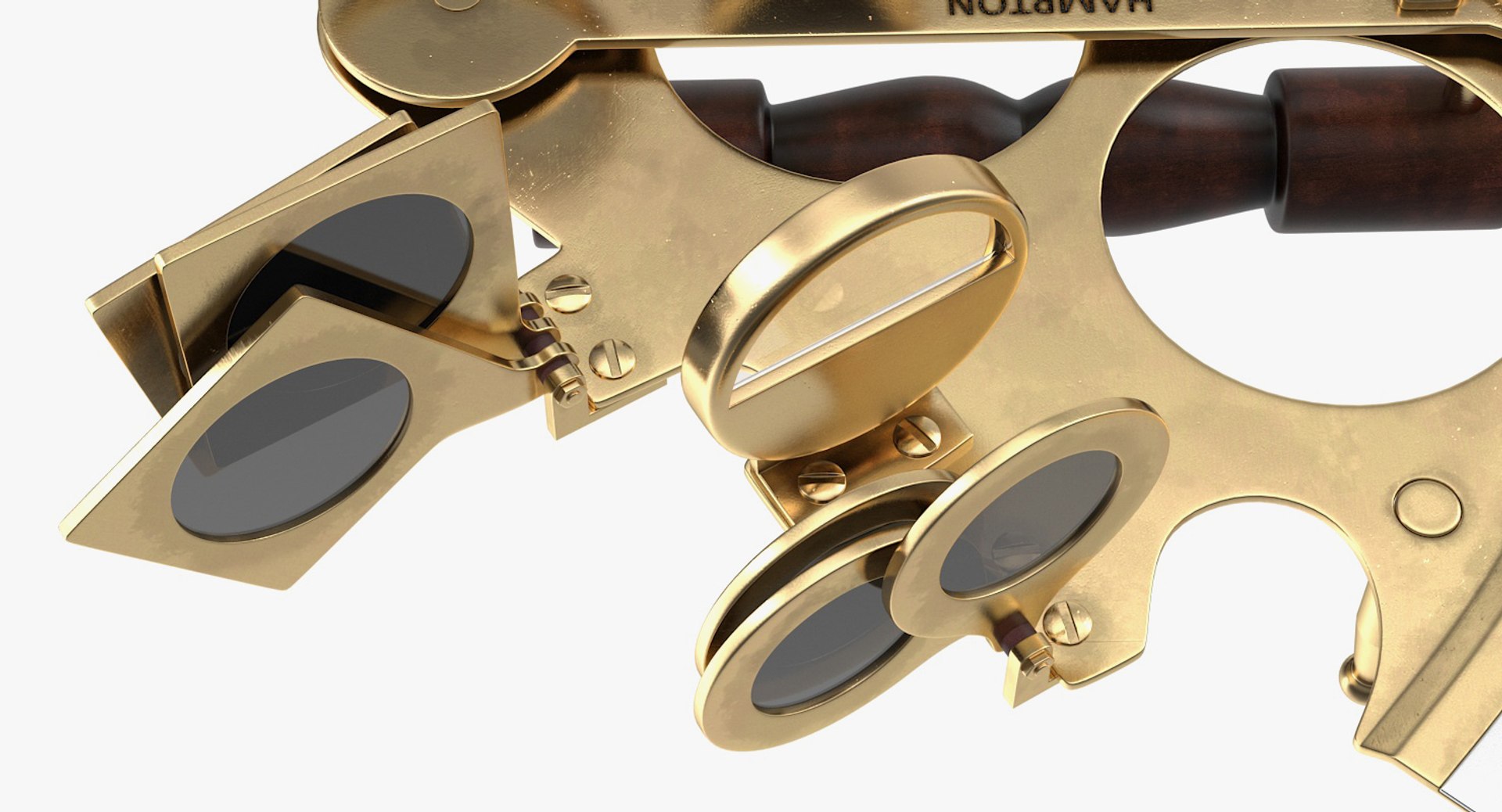 Sextant Navigation Instrument Model - TurboSquid 1327446