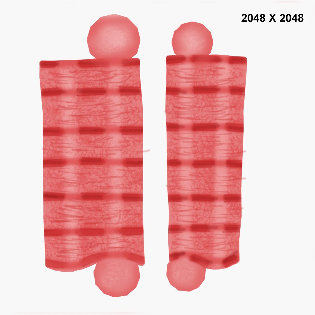 Muscle Tissue 3d Model