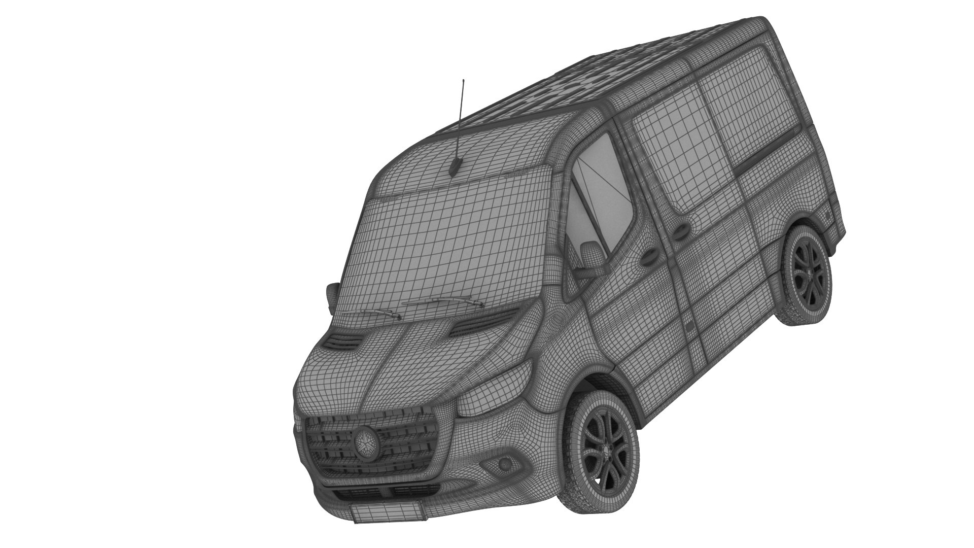 3D realistic mercedes sprinter fwd model - TurboSquid 1613989